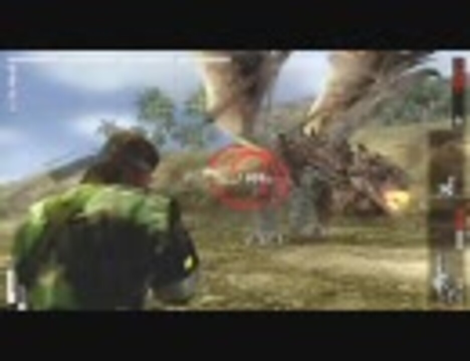 【PSP】 MGS PEACE WALKER×MONSTER HUNTER コラボレーショントレイラー - ニコニコ動画