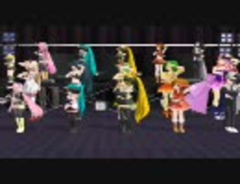 【MMD】 ちょこっと修正版 Domino - Mickey Mouse March (Eurobeat VERSION) - ニコニコ動画