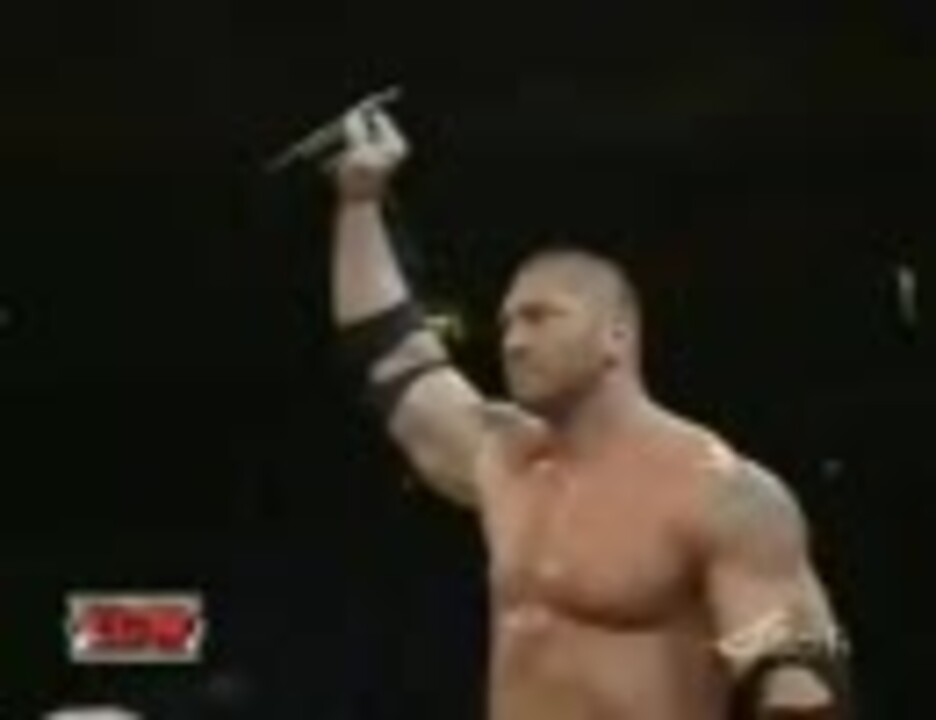 【WWE】ECW 2007 Batista vs Elijah Burke - ニコニコ動画