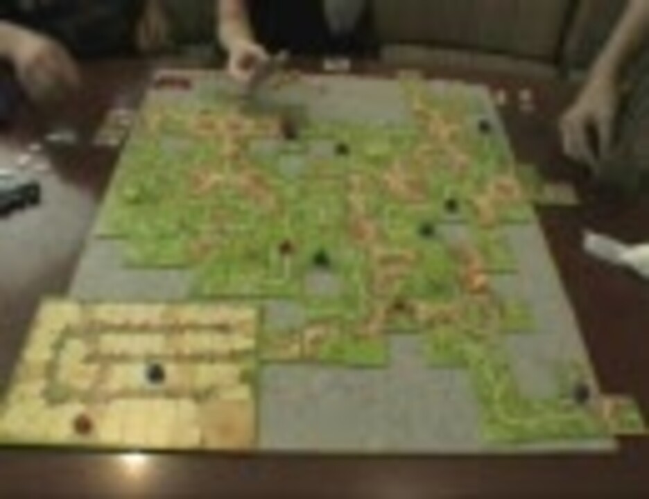 【カオスクランブル】 アナログゲーム動画Vol.4 『カルカソンヌ』③ - ニコニコ動画