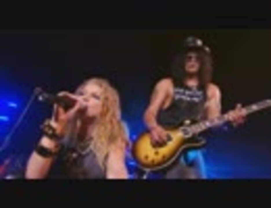【Live】Slash feat. Fergie - Sweet Child O' Mine - ニコニコ動画