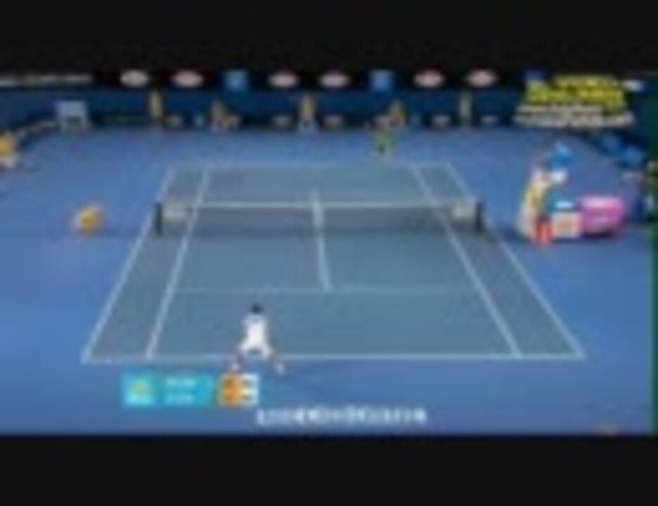 ジョコビッチvsマレー 全豪オープン2011決勝 1/2 - ニコニコ動画