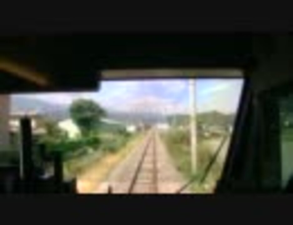 【前面展望】信濃大町ー白馬①【リゾートビューふるさと・演奏会つき】 - ニコニコ動画