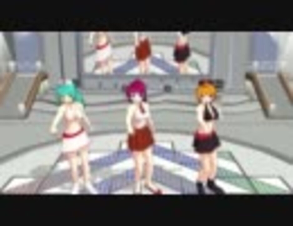 【MMD-OMF】ななみモデルで爆乳音頭 - ニコニコ動画