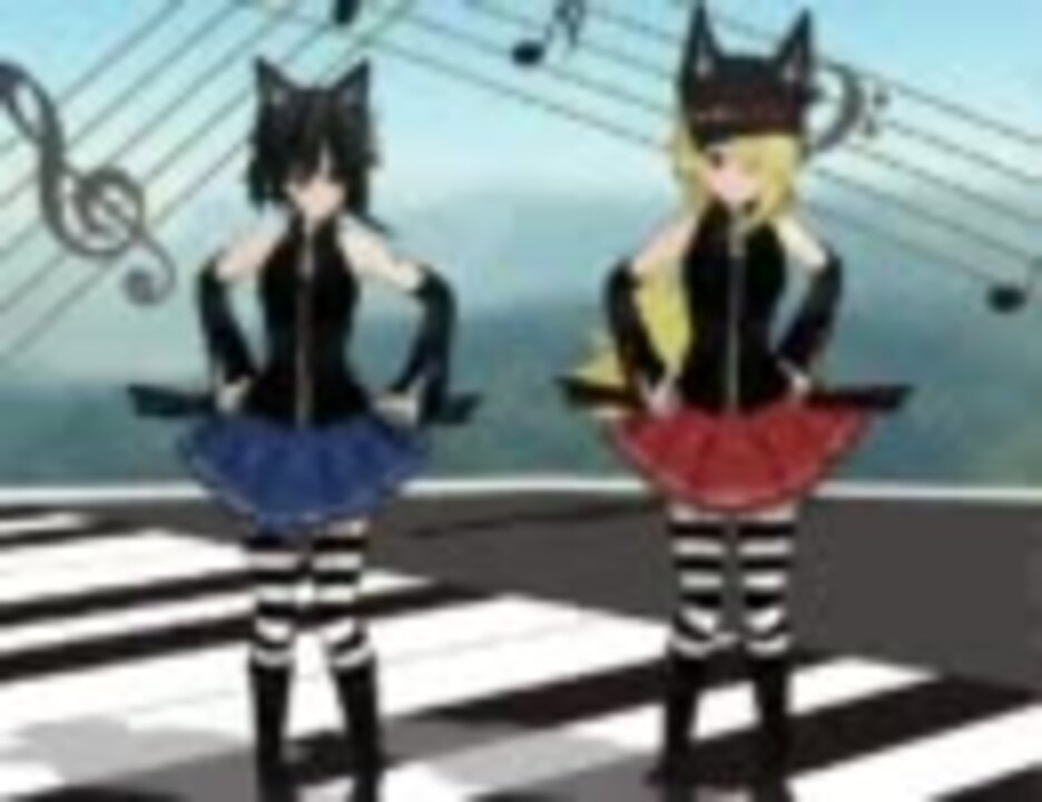 【MMD-OMF】マトリョシカを二人に踊ってもらった - ニコニコ動画