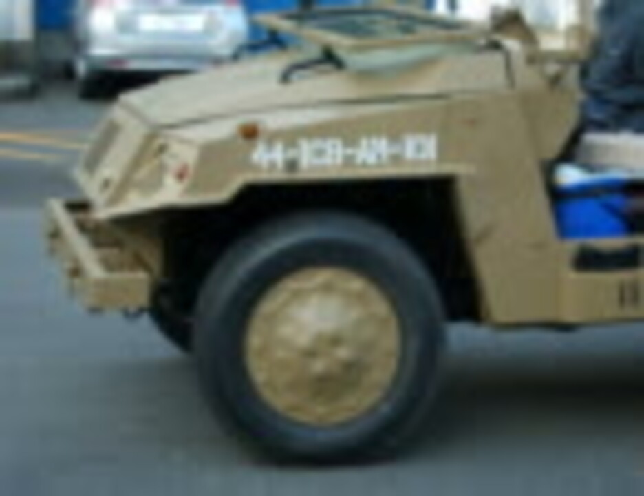 ガンダムジープ「ラコタ」静岡ホビーショウ搬入映像 - ニコニコ動画