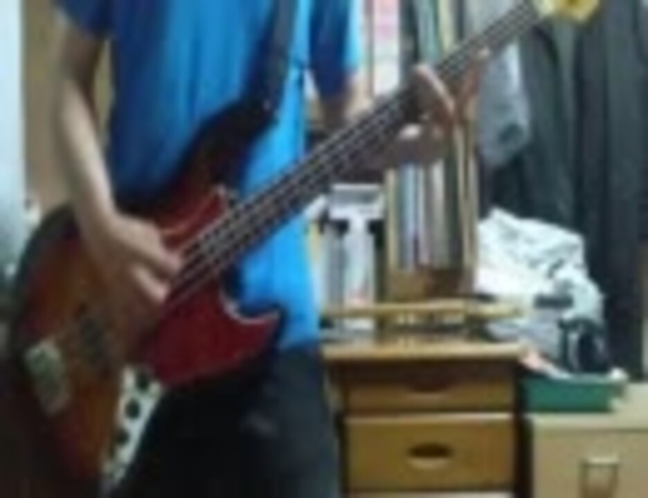 ヒャダインのじょーじょーゆーじょー ベース 弾いてみた - ニコニコ動画