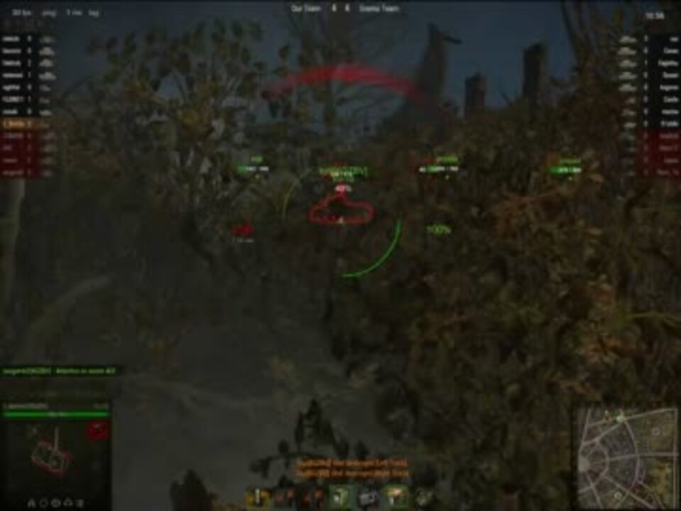 World of Tanks SU-26 in RUINBERG 中隊戦 ～本気のHEATと向き合えますか?～ - ニコニコ動画