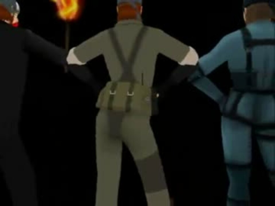 【MMD】メタルギアやって寝て起きたら変な動画作ってた【MGS謎動画】 - ニコニコ動画