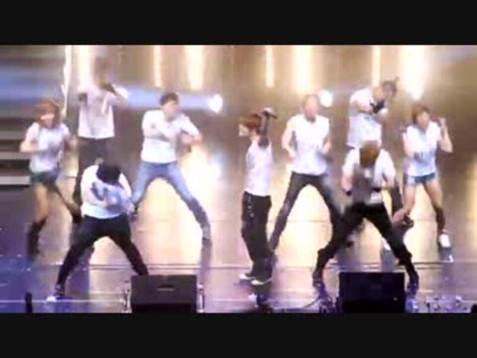 [12.03.23] JYJ - Get Out (Remix) @ Santiago Concert - ニコニコ動画