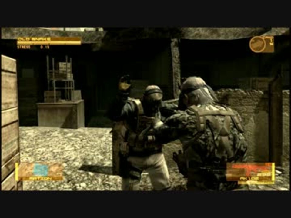 メタルギアやらず嫌いが色々経てMGS4を実況Chapter-3-頭 - ニコニコ動画