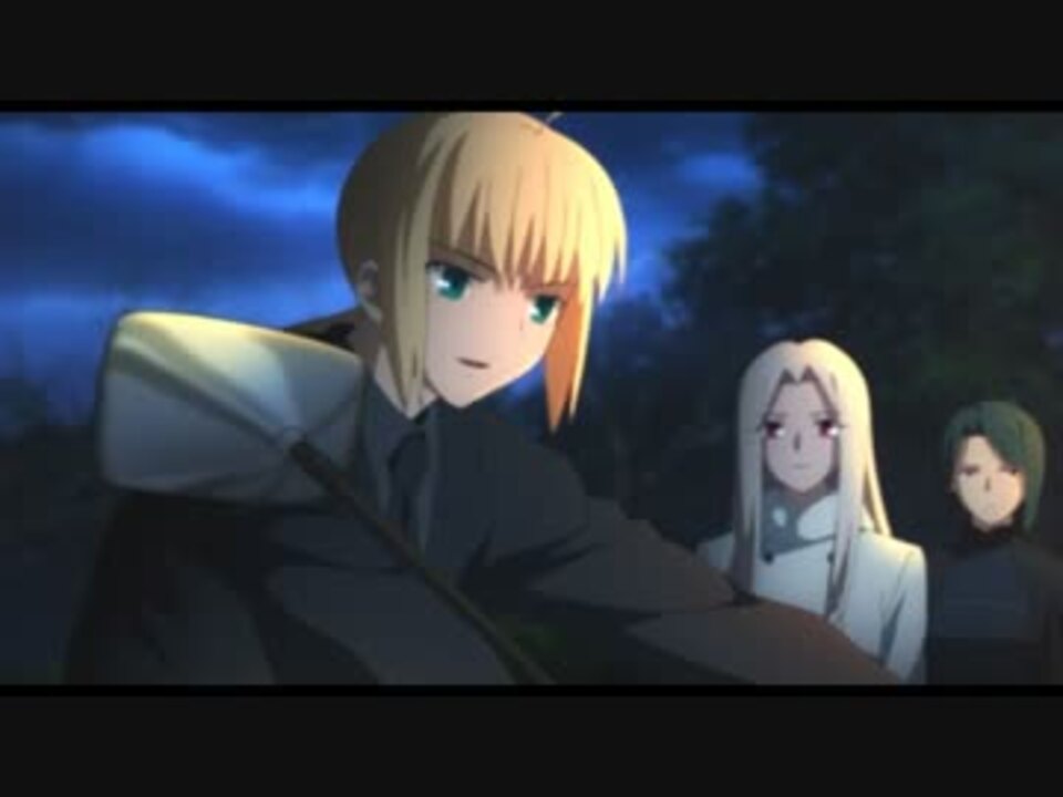 【MAD】fate/zero 乗り物登場シーンを「gamble rumble」で振り返る - ニコニコ動画