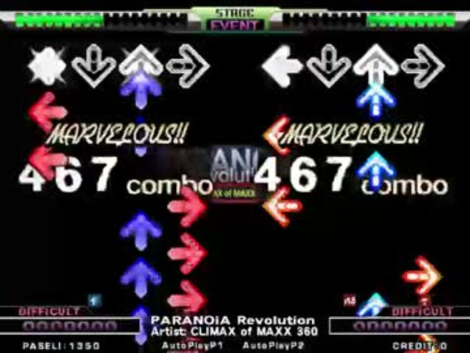 【DDR】 PARANOiA Revolution 楽・踊 SP・DP 【譜面確認・ハンドクラップ】 - ニコニコ動画