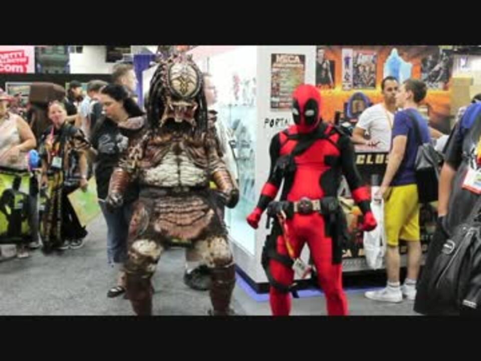 【デッドプール】Deadpool vs Comic-Con 2012 - ニコニコ動画