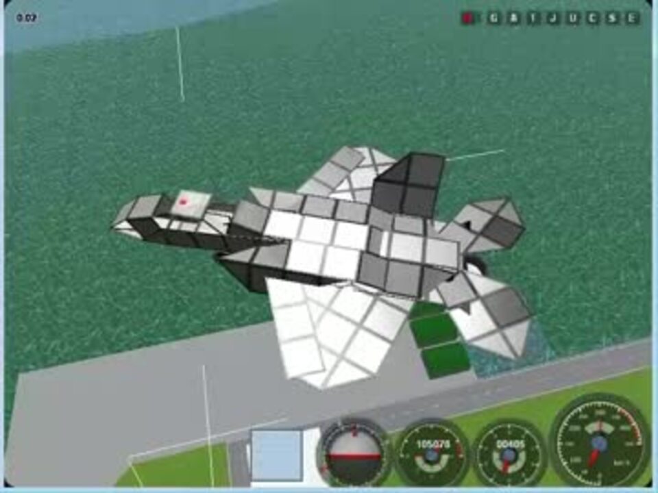 【RigidChips】F-35B戦闘機モデルで遊覧飛行 - ニコニコ動画