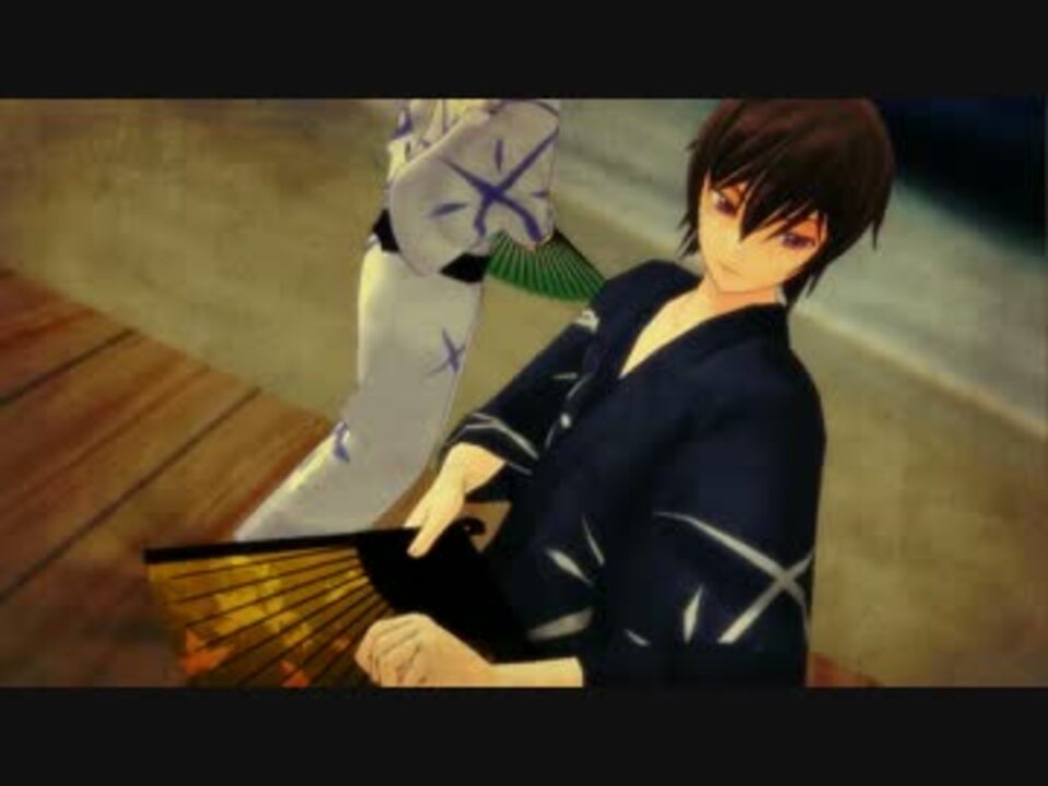 【mmdギアス】ルルーシュとスザクで傷林果（浴衣モデルテスト） ニコニコ動画