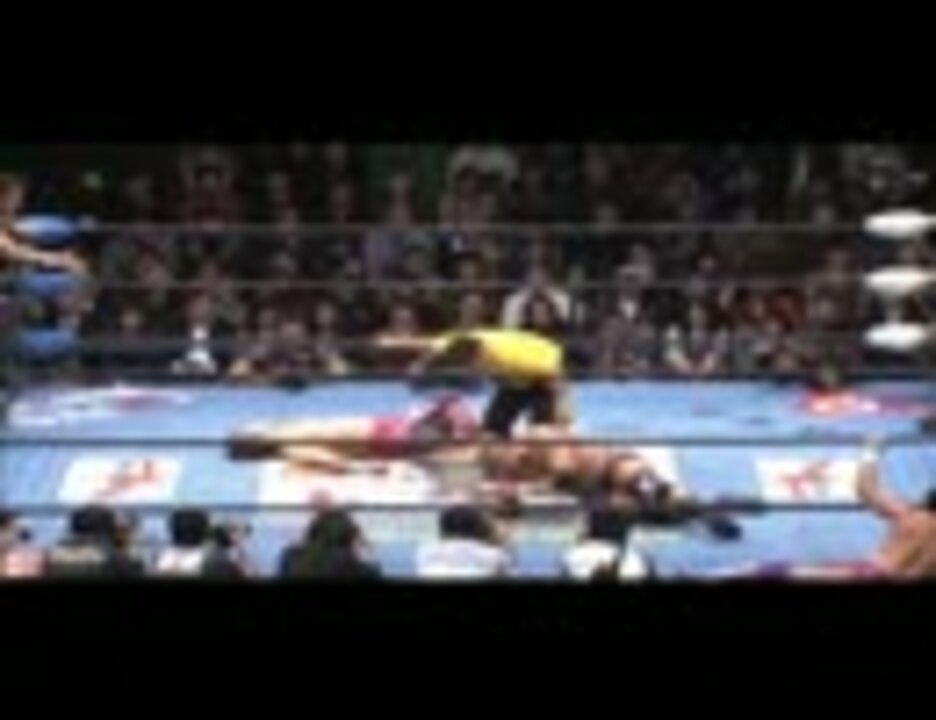 201223 全日本プロレスvs新日本プロレス 【タッグマッチ】 河野真幸＆田中稔 Vs 永田裕志＆井上亘 スポーツ動画 ニコニコ動画