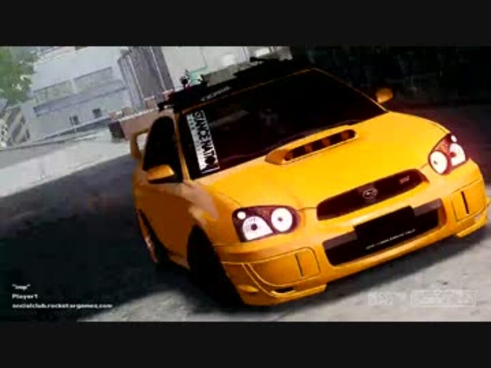【GTA4】 Mitsubishi Lancar Evolution 8 x Subaru Impreza WRX Hellaflush ...