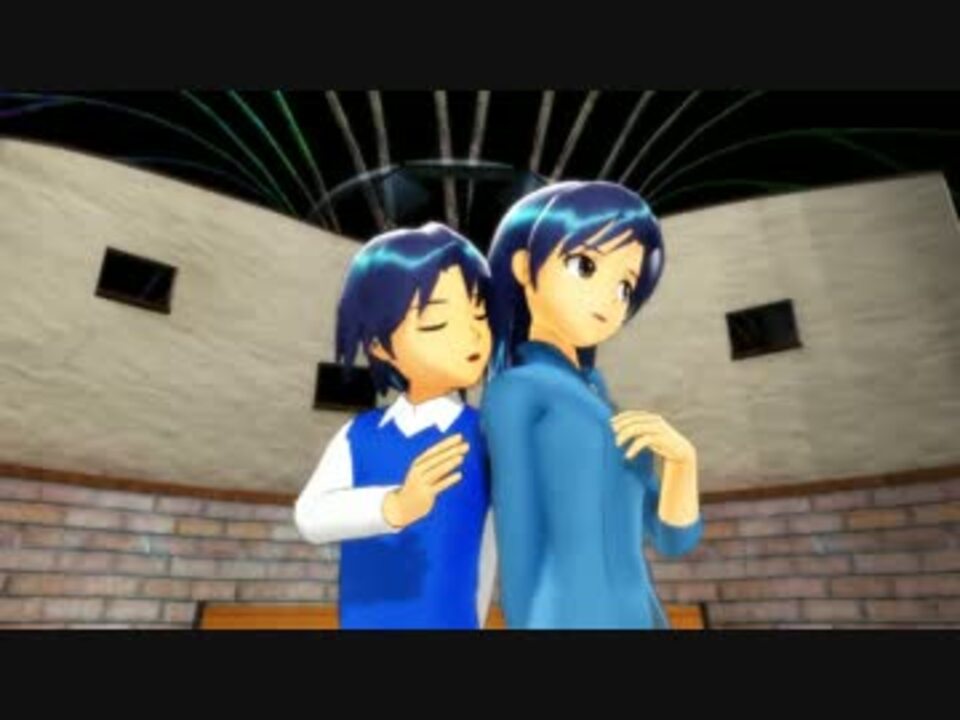 【mmdモデル配布】如月姉弟で「マトリョシカ」・2 ニコニコ動画