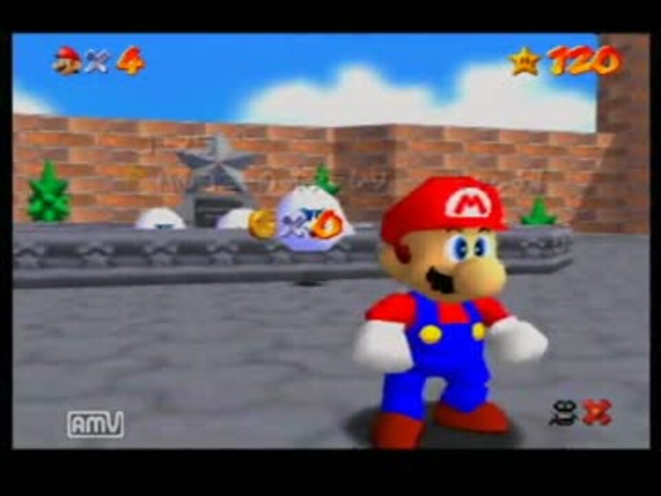 SM64 Big Boo's Balcony 27''09 - ニコニコ動画