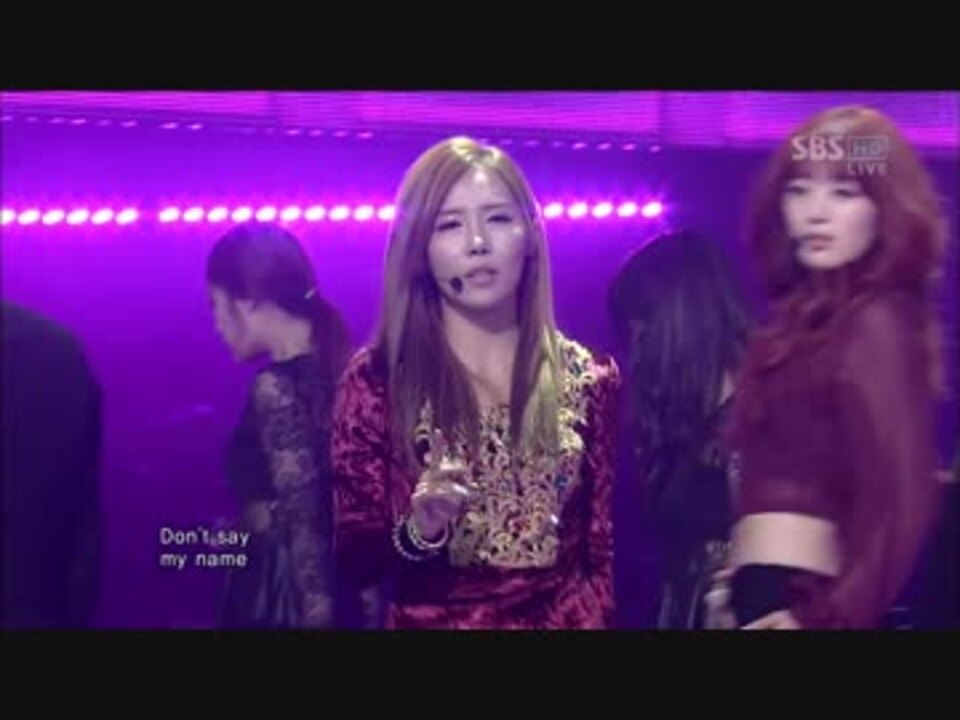 [K-POP] Secret - Talk That (LIVE 20121216) (HD) - ニコニコ動画