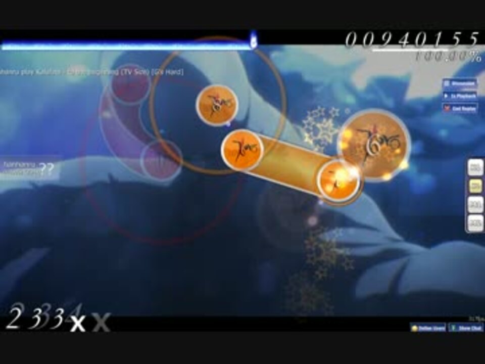 osu! Fate/Zero Kalafina - to the beginning Hard - ニコニコ動画