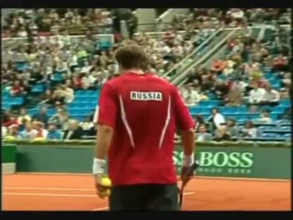サフィン vs. ロディック【Davis Cup 2006 SF】Highlights Part1 - ニコニコ動画