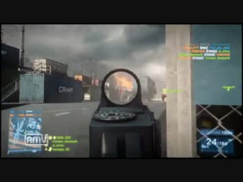 戦場と戦友と BF3マルチ実況 pt.51【PP2000でTDM】 - ニコニコ動画