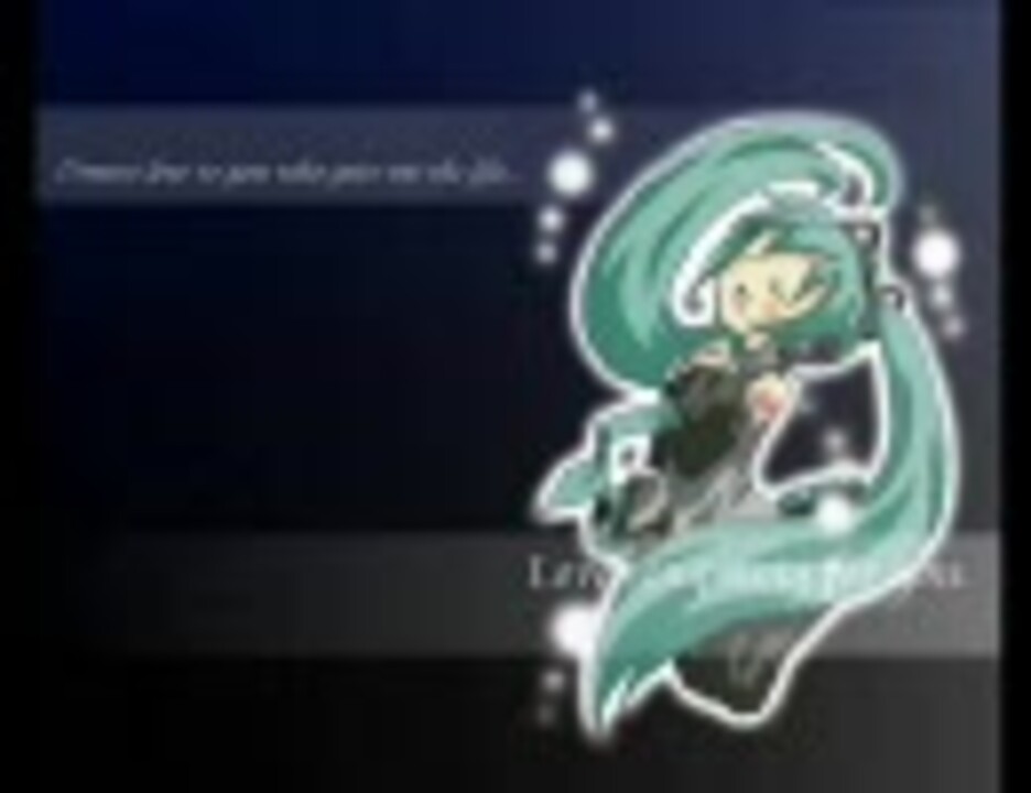 【初音ミク】First Sound Story#003 『メランコリー』 - ニコニコ動画