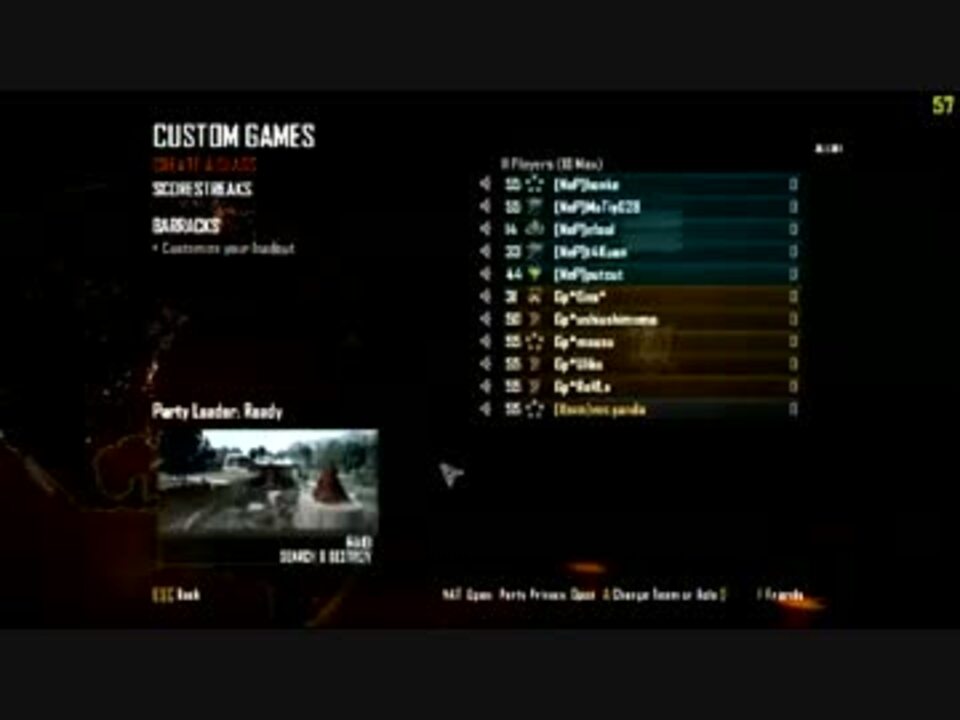 Call of Duty Japan Championship 2013 予選トーナメント 実況付き#3 - ニコニコ動画