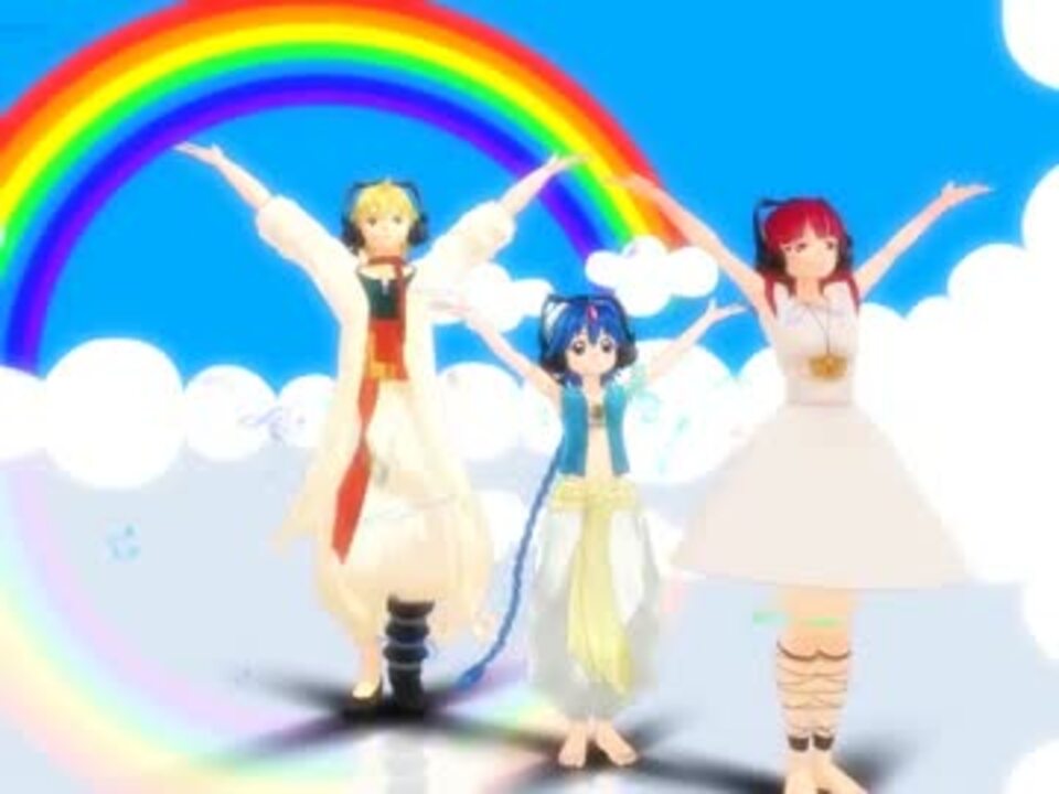 【マギMMD】仲良し組で Electrical Parade - Remix - 【ポンパラピンポン】 - ニコニコ動画