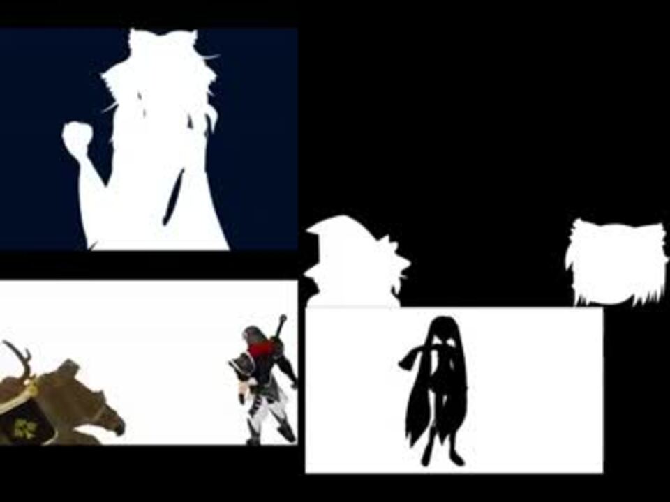 Bad Apple!! full比較 - ニコニコ動画