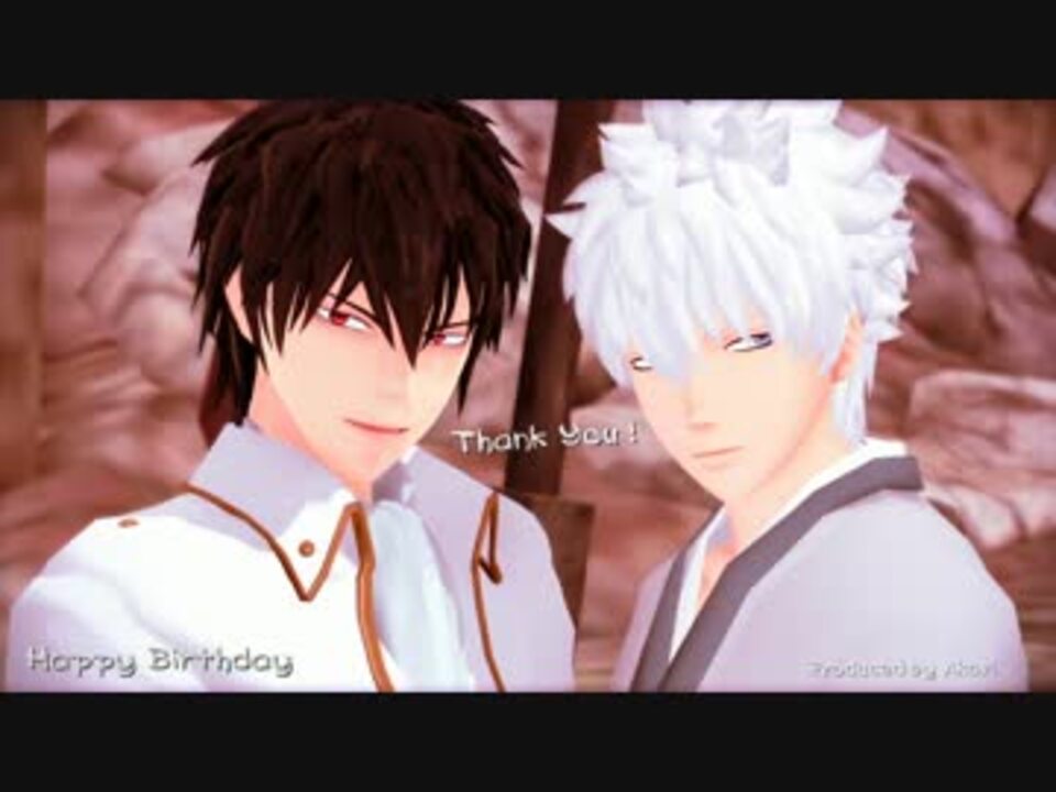 【MMD銀魂】Spring Shower【土方誕2013】 - ニコニコ動画