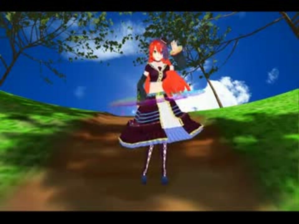 Ritsu Ritsu Romantic Night(MMD) - Namine Ritsu (UTAU cover) - ニコニコ動画