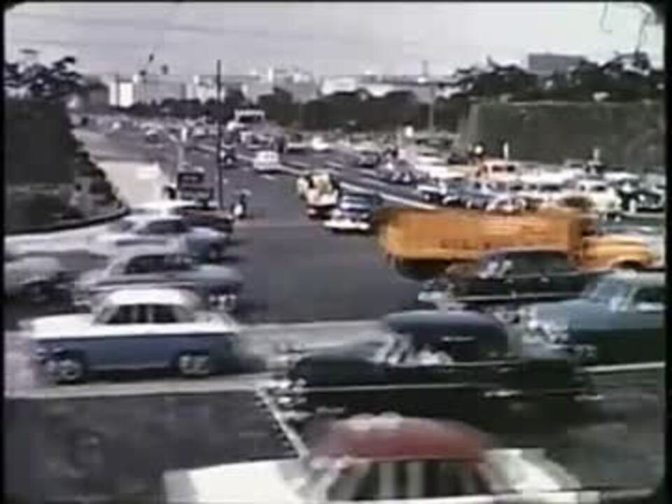 【昭和の風景】A day in Tokyo, Japan, in 1963 東京 - ニコニコ動画