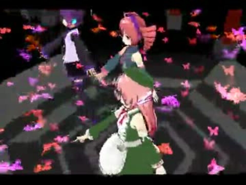 Bakunyu(MMD) -Kasane Teto, Momone Momo, Utane Uta (Defoko) (UTAU) - ニコニコ動画