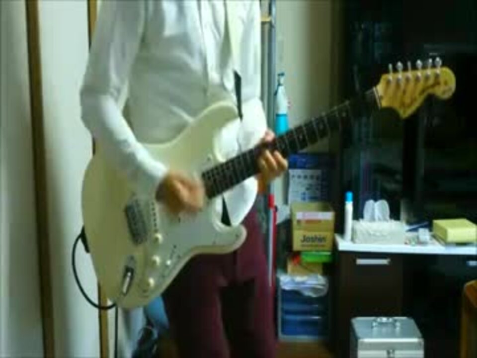 【TAB】【空の飛び方】ギター弾いてみた【UNISON SQUARE GARDEN】 - ニコニコ動画