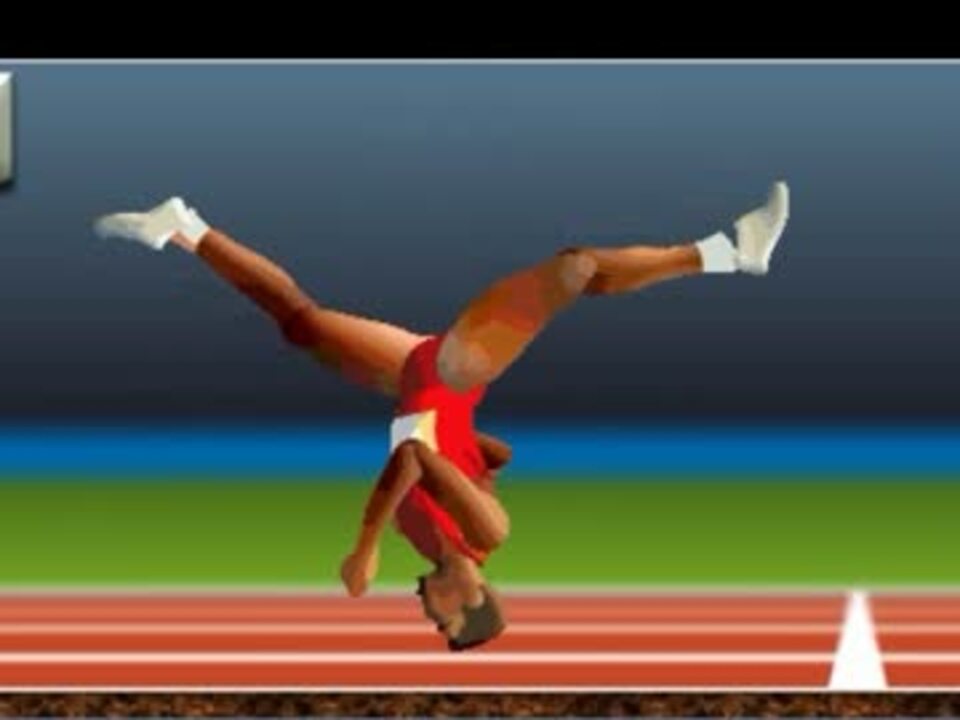 【2QWOP】アルティメット膝走り：単発実況【4人実況】 - ニコニコ動画