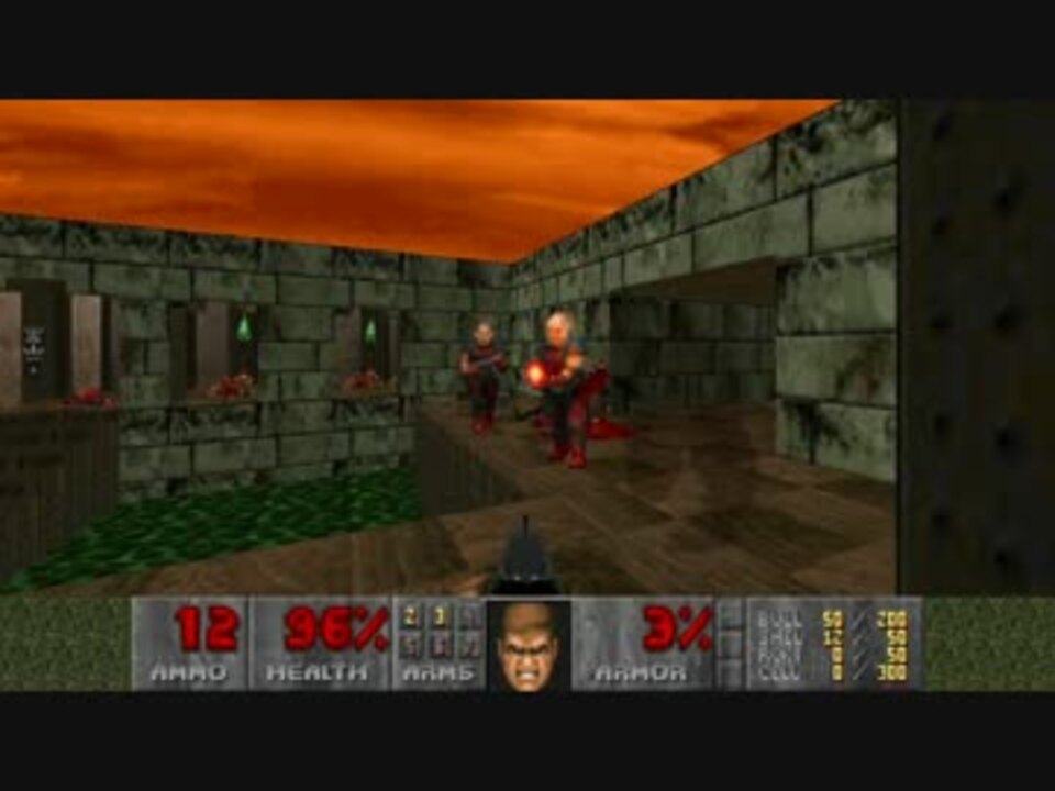 【Doom】 Ultimate Doom E4M1 ～Hell Beneath～ UV-Max 【DEMON MOVIE】 - ニコニコ動画