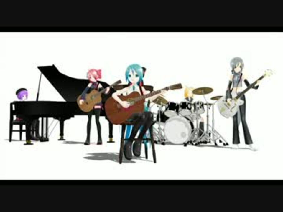 【MMD-Band_Edition】Latsで『ぼくらのレットイットビー』 - ニコニコ動画