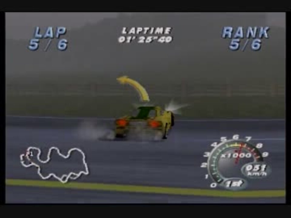 【N64】スーパースピードレース64 チャンピョンシップ（WET） Part04 - ニコニコ動画