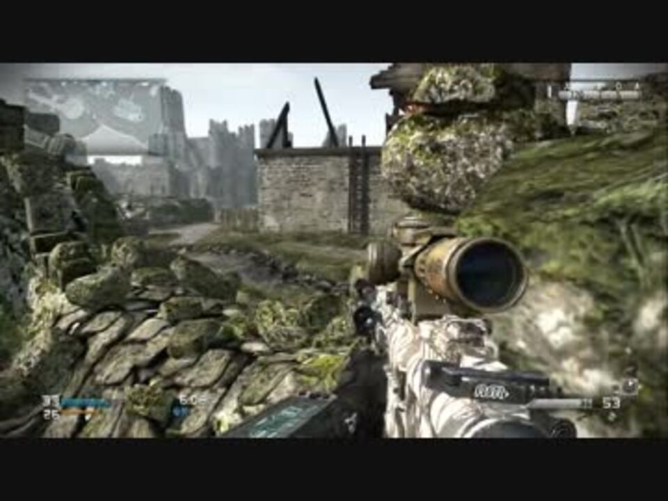 【CoD:G】 へっぽこMR-28使い in Stonehaven (TDM) - ニコニコ動画