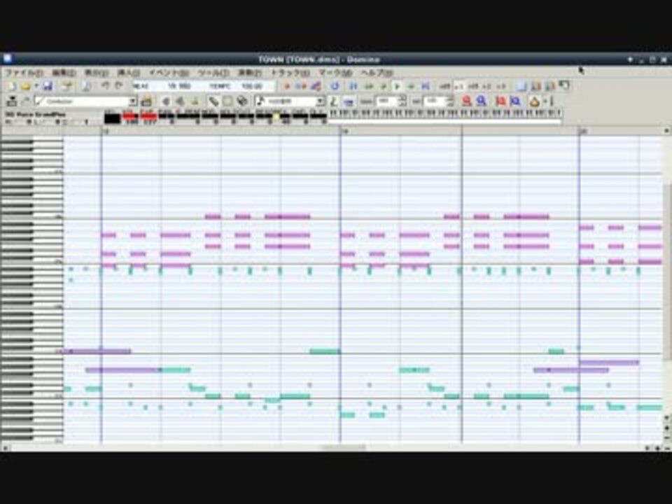 [MIDI] TOWN (てってってー) - ニコニコ動画