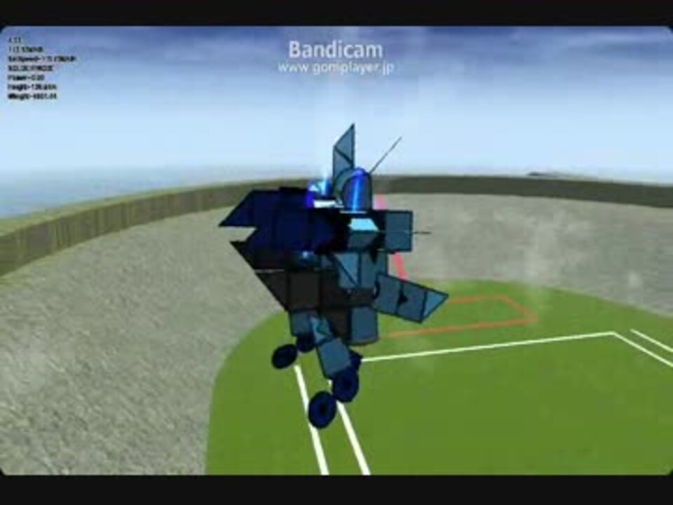 【RigidChips】新型自在戦闘機で模擬空戦 - ニコニコ動画