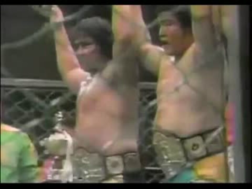 Iwa世界タッグ選手権 金網デスマッチ完全決着戦 ニコニコ動画
