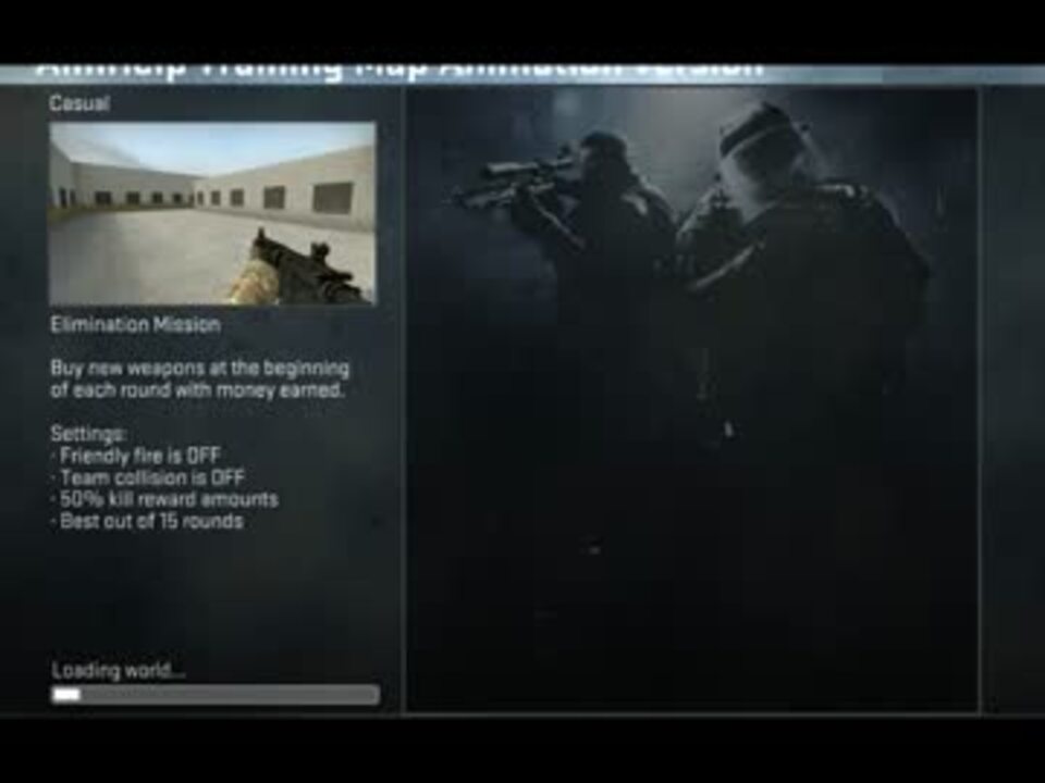 【CS:GO】 リコイルコントロール練習用マップ作りました。 - ニコニコ動画