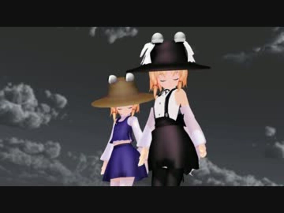 【MMD】諏訪子様すわこさまが月夜にダンス - ニコニコ動画