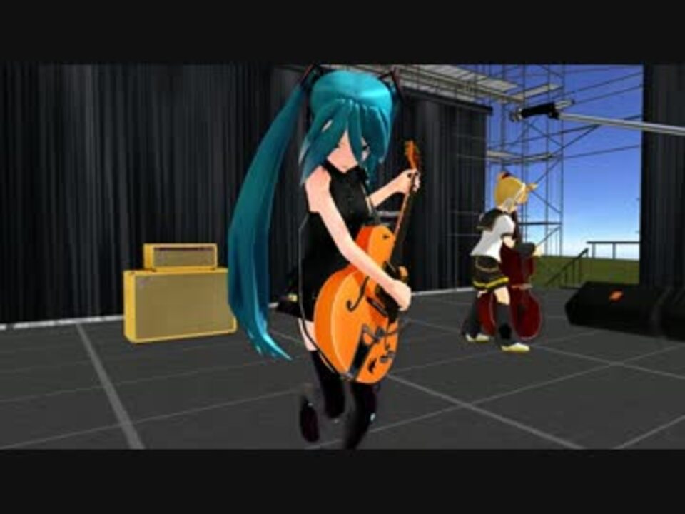 【テスト】Stray Cats/Ubangi Stomp【MMD】 - ニコニコ動画