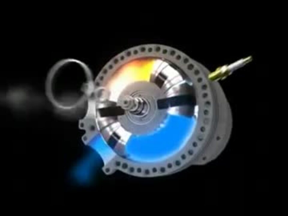 ロシアの凄そう?なエンジン Rotary Vane Engine - ニコニコ動画