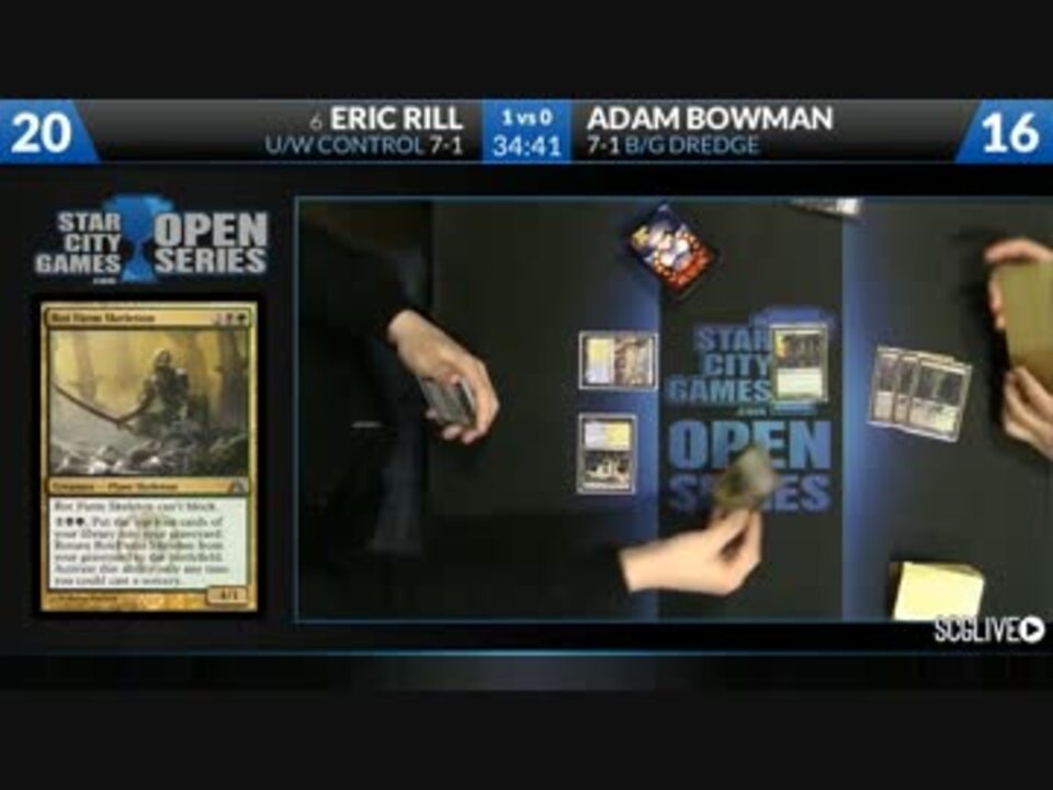 【MTG】 [Standard] SCG Open Series Cincinnati - Eric Rill vs Adam Bowman ...